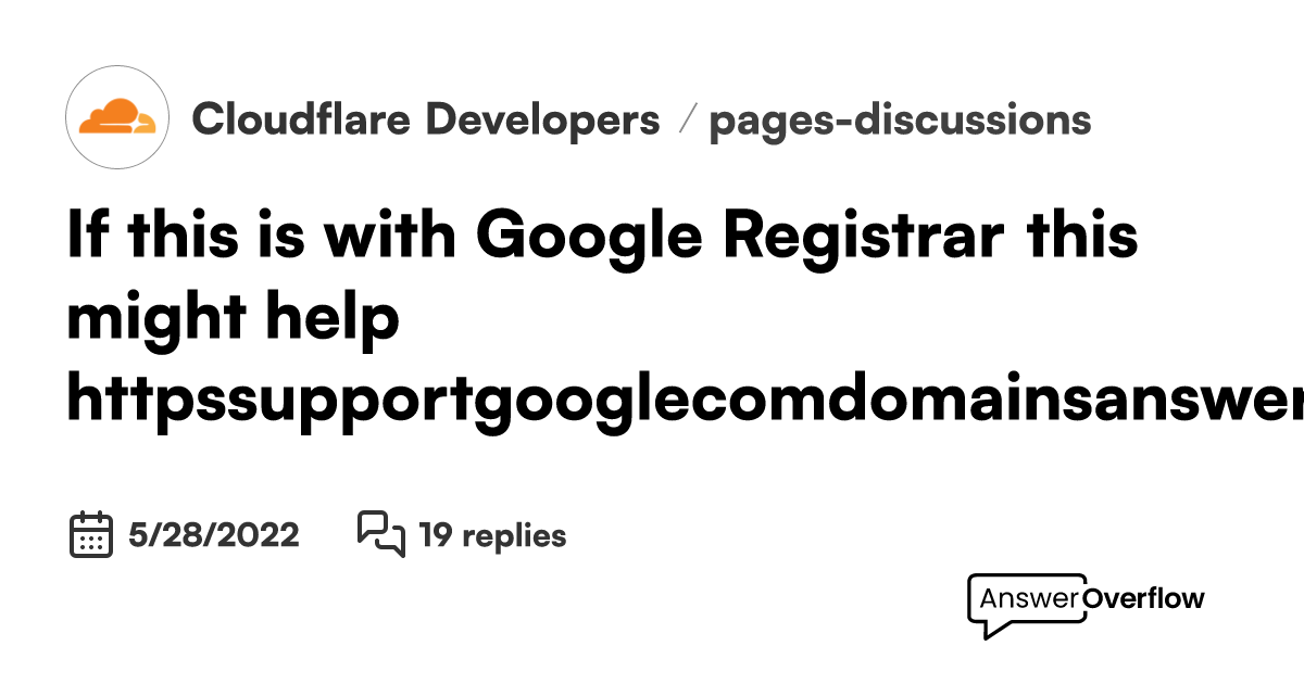 If this is with Google Registrar, this might help: https://support.google.com/domains/answer ...